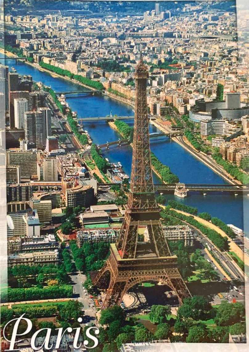 -Eiffel Tower – Postcards Etc
